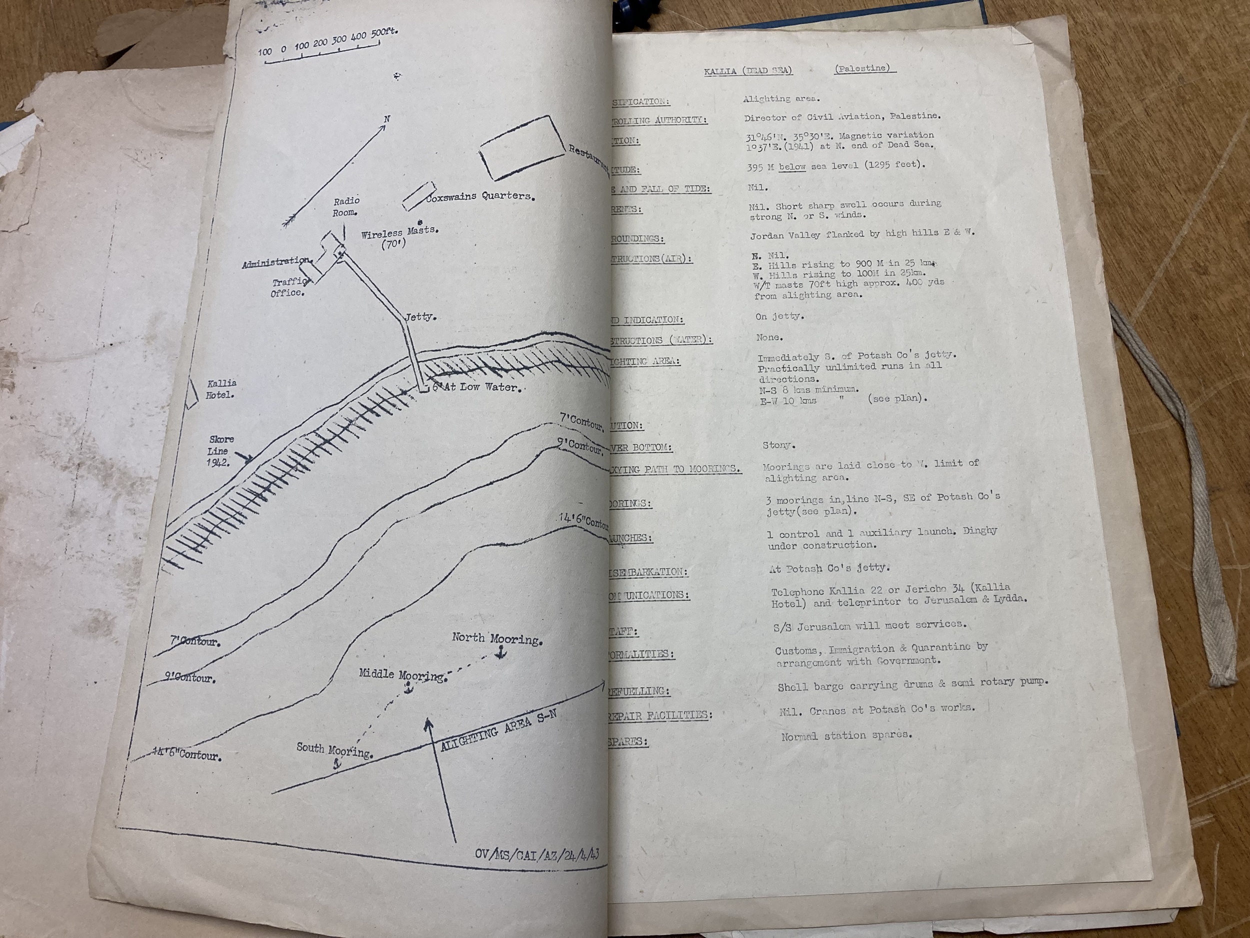 Lot 63 - Flight Engineer's Log. Catalina Flight RAF