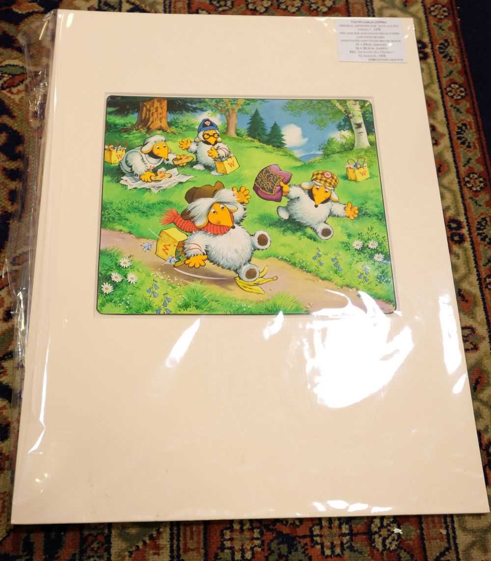 Lot 700 - The Wombles, ten original illustrations