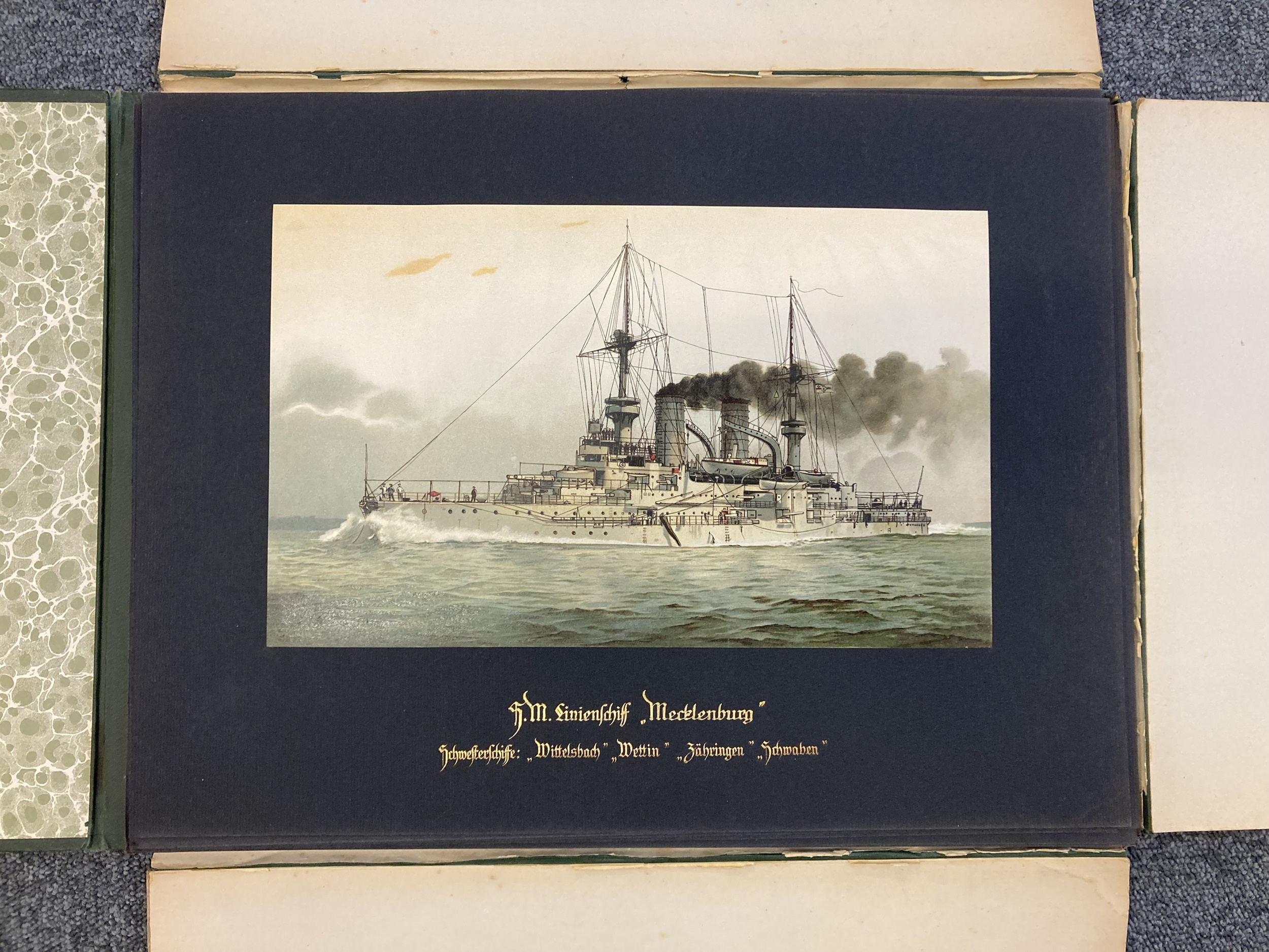 Lot 282 - Deutschland zur See. Germany on the sea, a