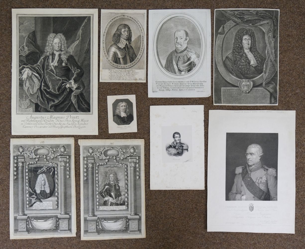 Lot 191 - Polish Monarchs & Aristocracy. A Collection