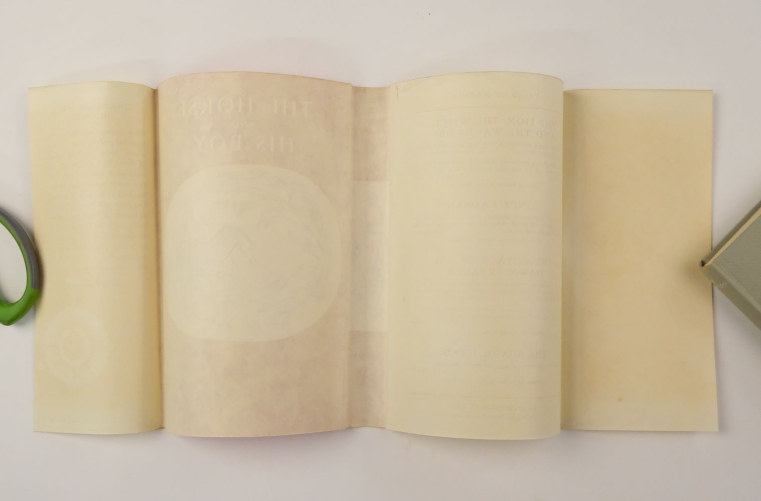 Lot 844 - Lewis (C.S.). The Chronicles of Narnia, 1st