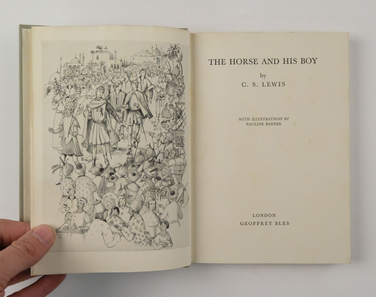 Lot 844 - Lewis (C.S.). The Chronicles of Narnia, 1st