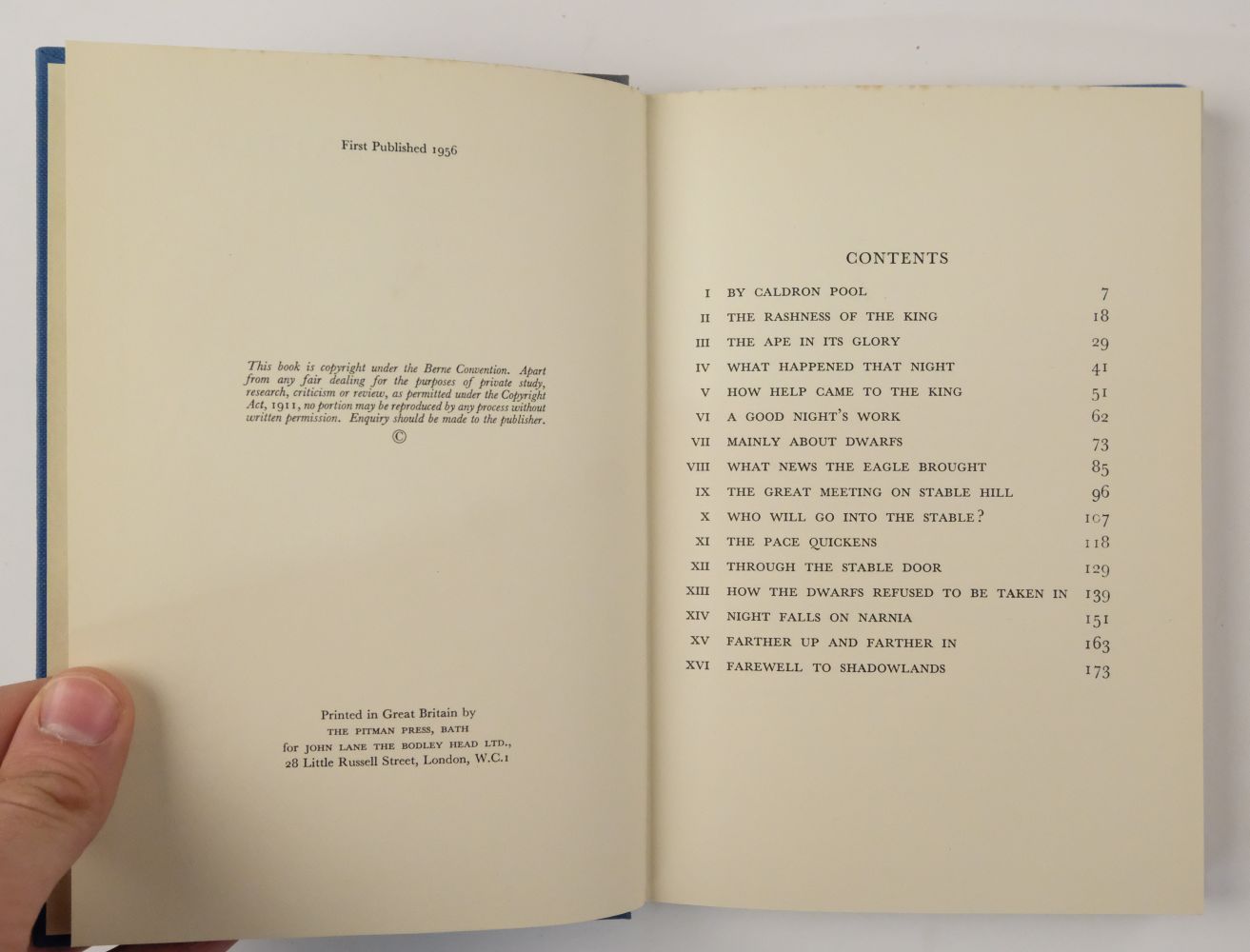 Lot 844 - Lewis (C.S.). The Chronicles of Narnia, 1st