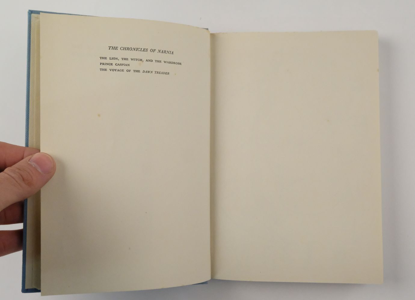 Lot 844 - Lewis (C.S.). The Chronicles of Narnia, 1st