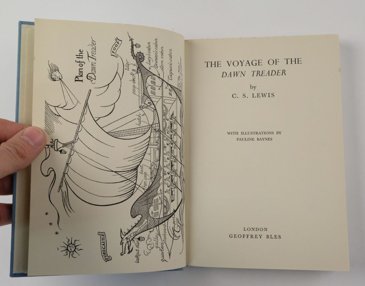 Lot 844 - Lewis (C.S.). The Chronicles of Narnia, 1st