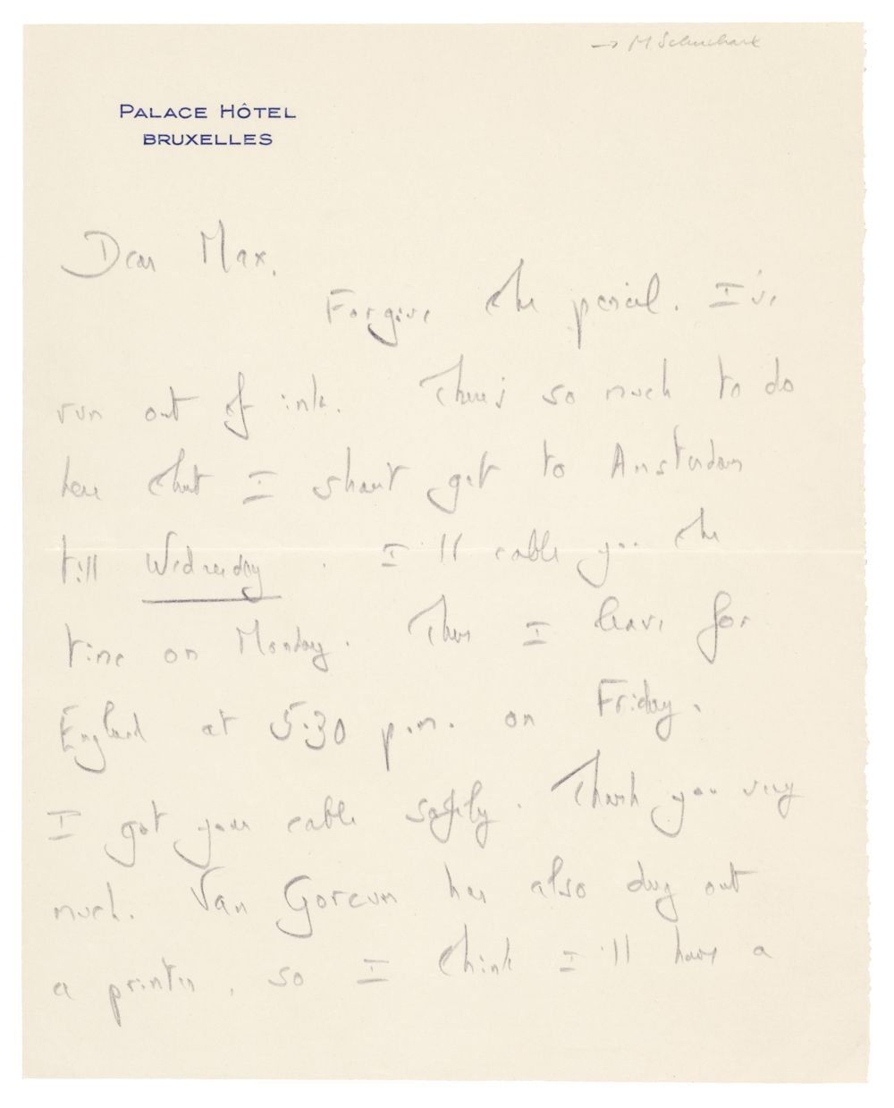 Lot 939 - Greene (Graham, 1904-1991). Autograph