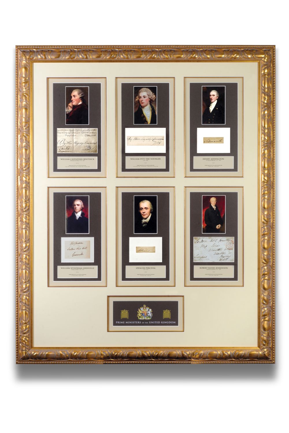 Lot 914 - British Prime Ministers. A complete and