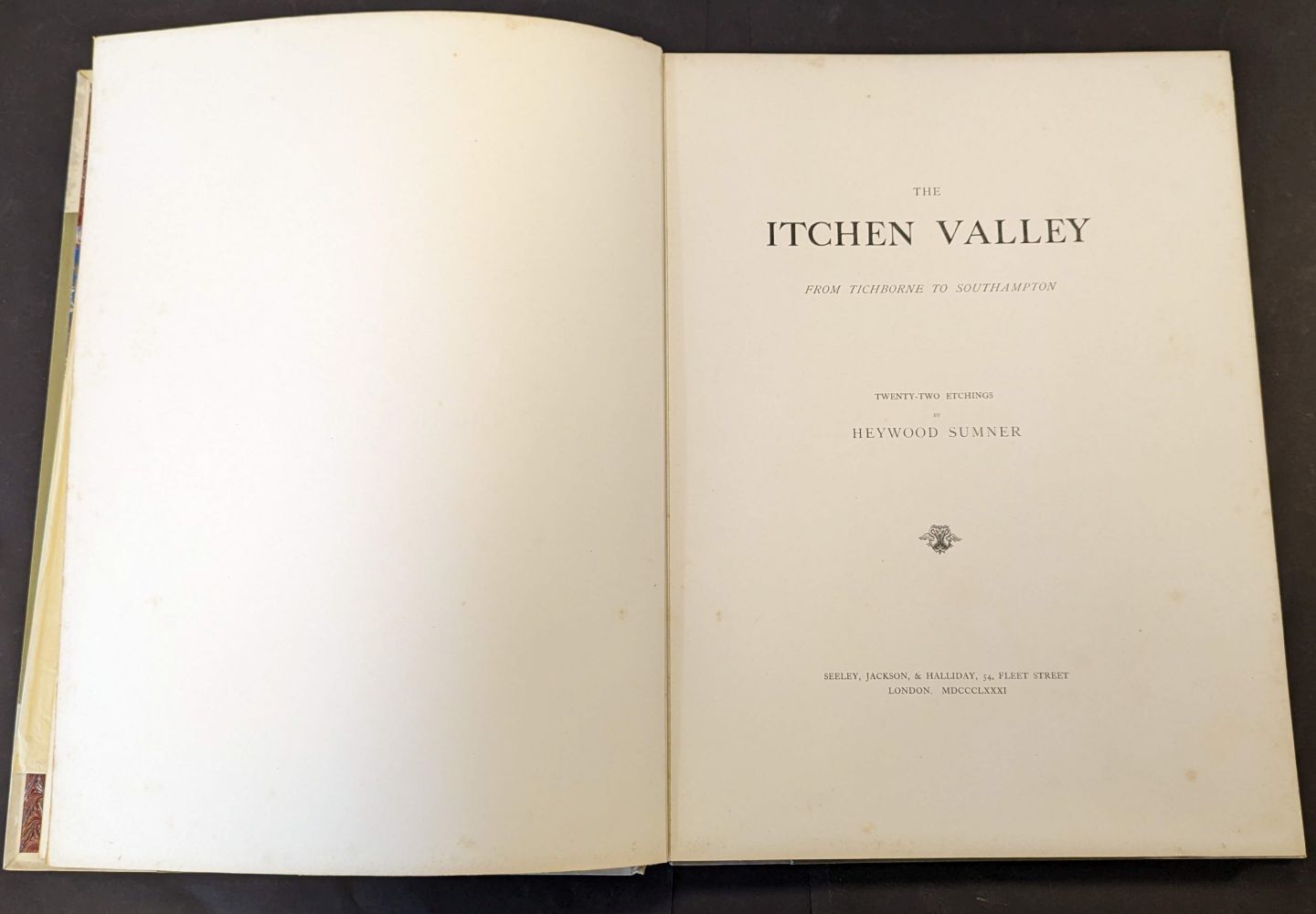 Lot 68 - Sumner (Heywood). The Itchen Valley from