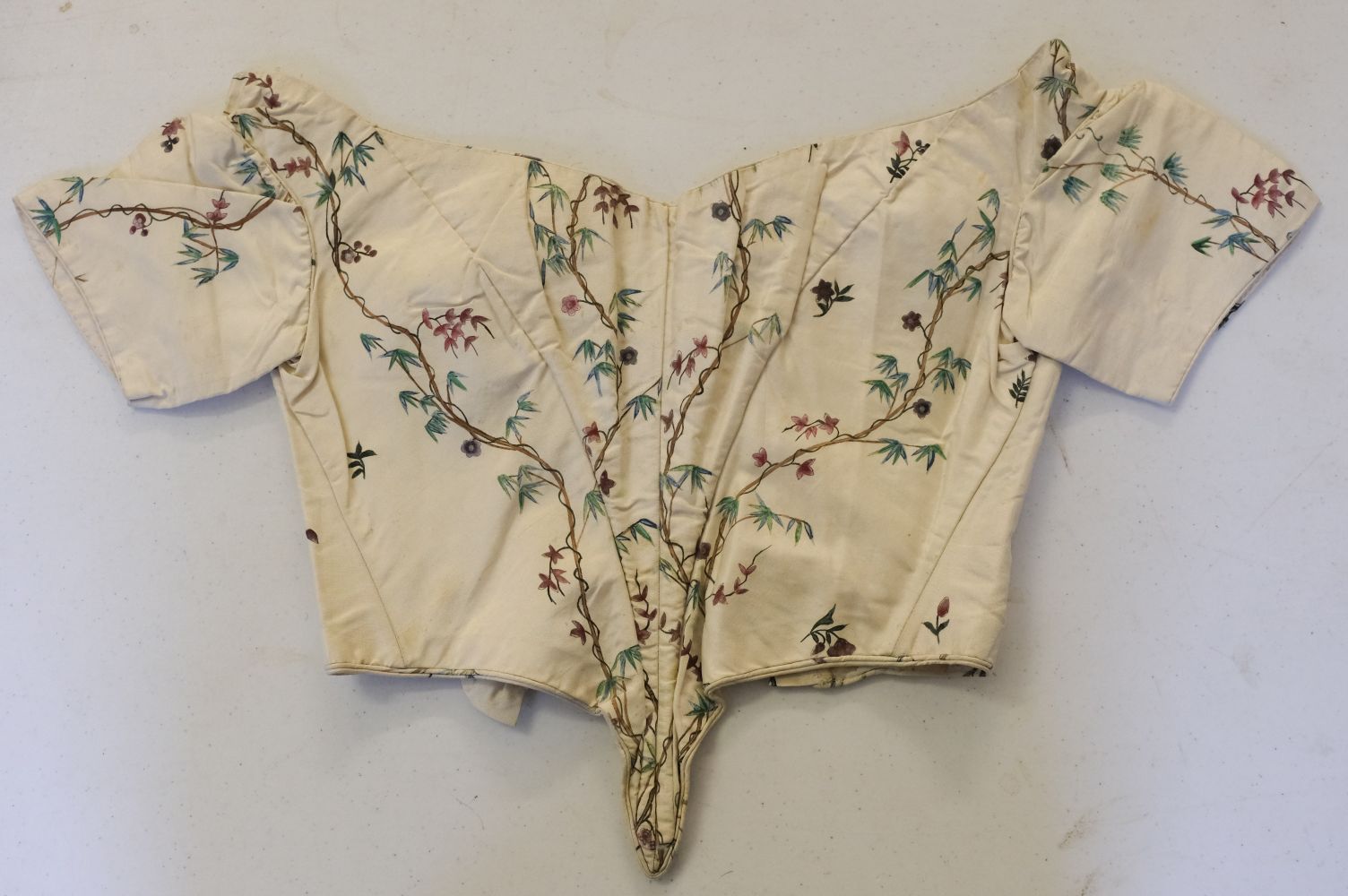 Lot 536 - Bodices. A collection of early bodices, late