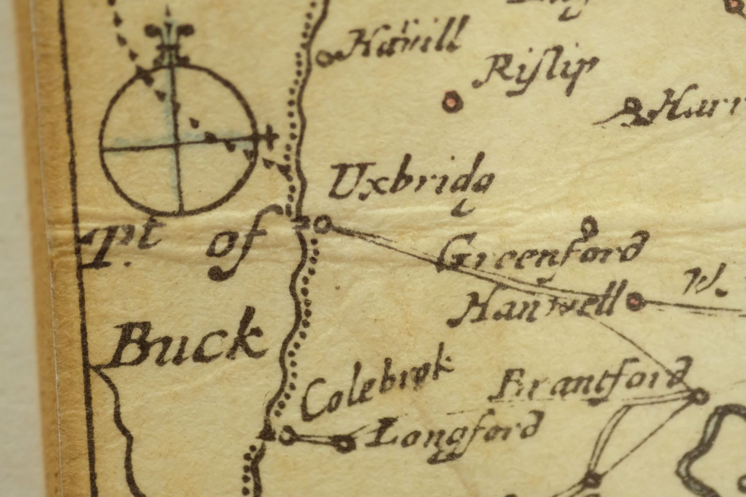 Lot 125 - Middlesex. Morden (Robert), Playing card map,