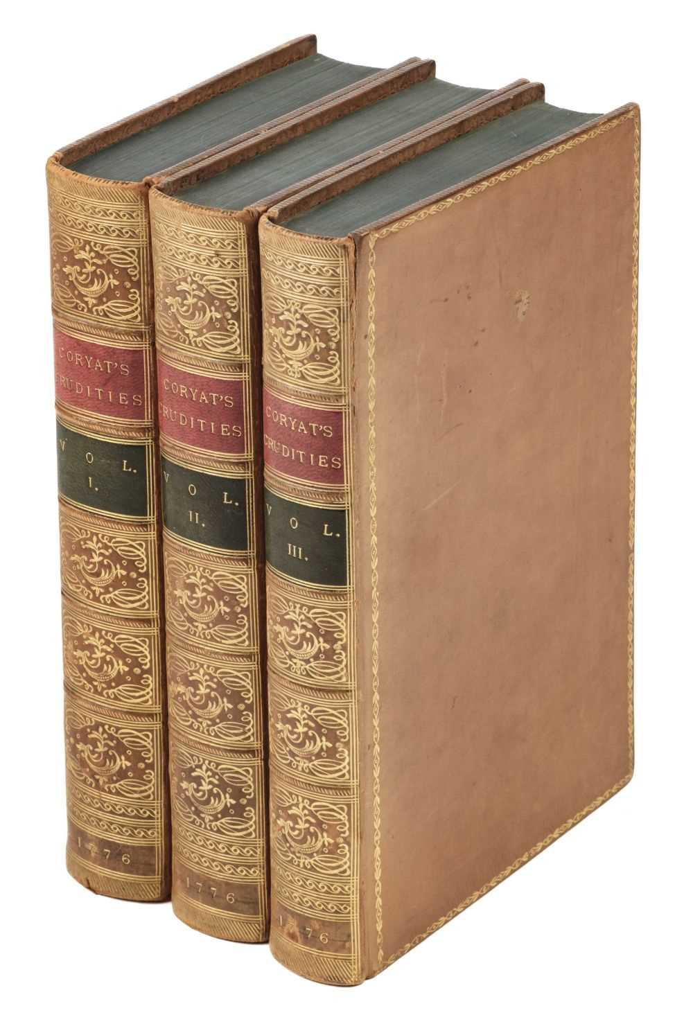 Lot 6 - Coryate (Thomas). Coryate's Crudities;