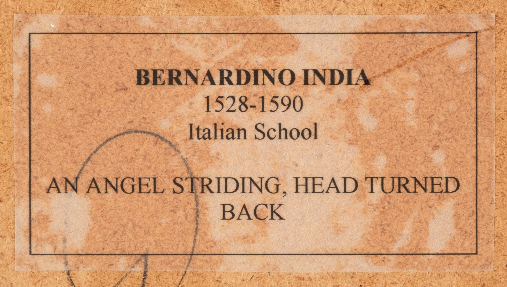 Lot 9 - India (Bernardino, Verona 1528-1590,