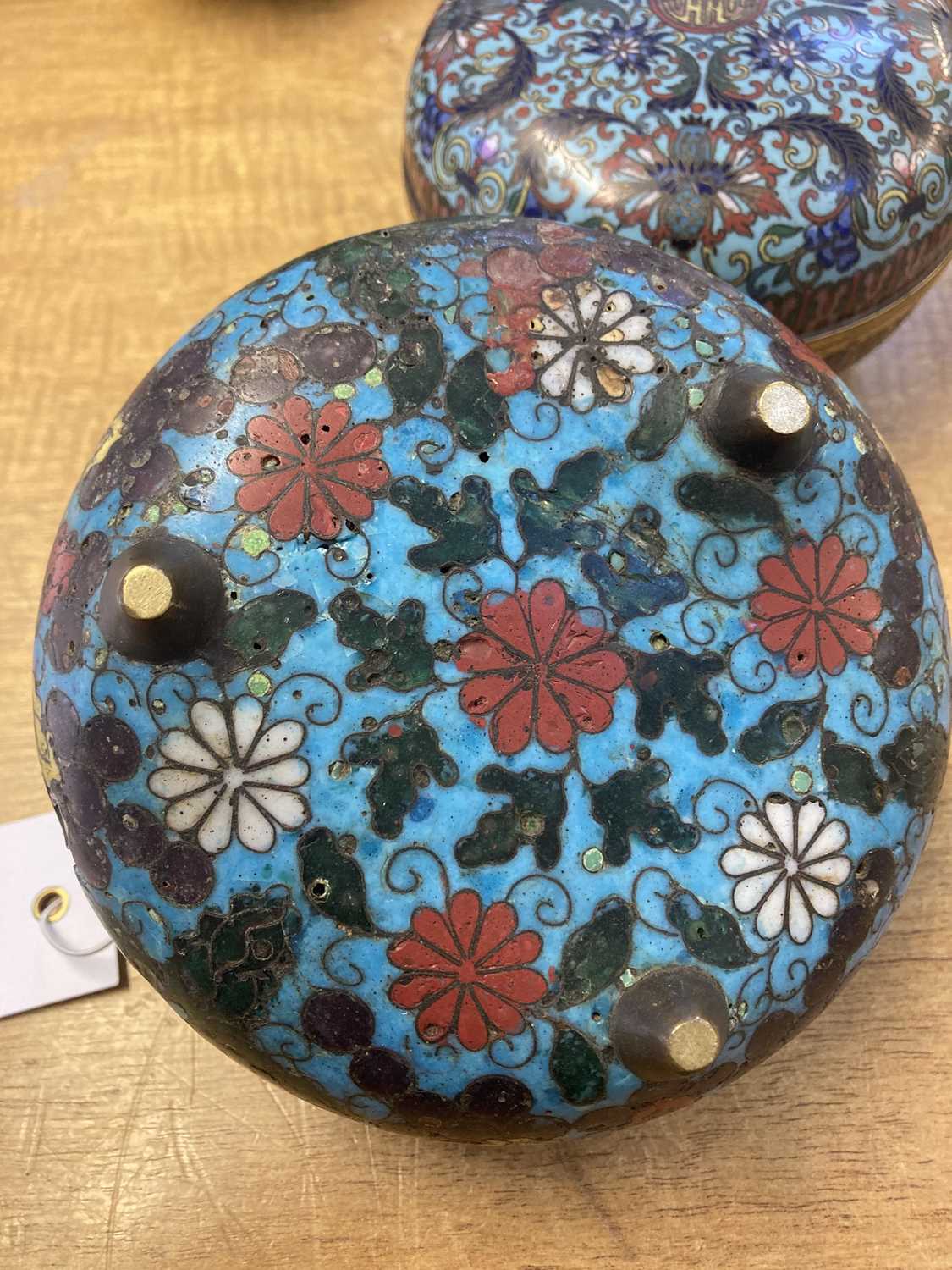 Lot 474 - Chinese Cloisonne. A 19th-century Chinese