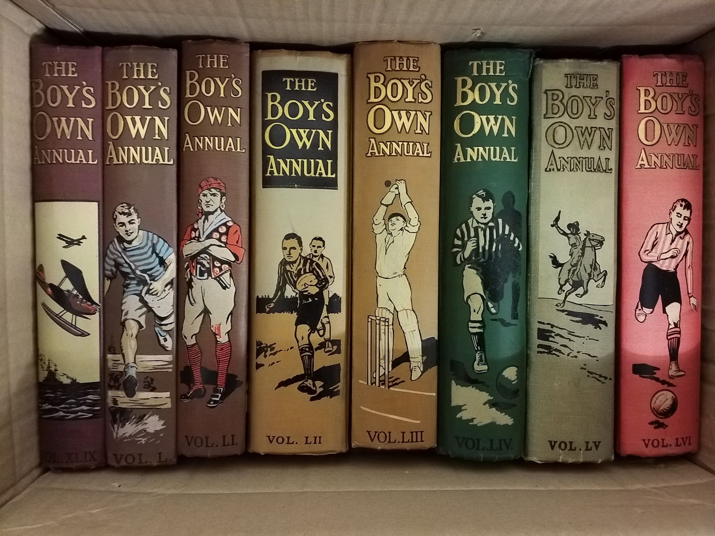 Lot 301 - The Boy's Own Annual. 37 volumes, circa 1900-