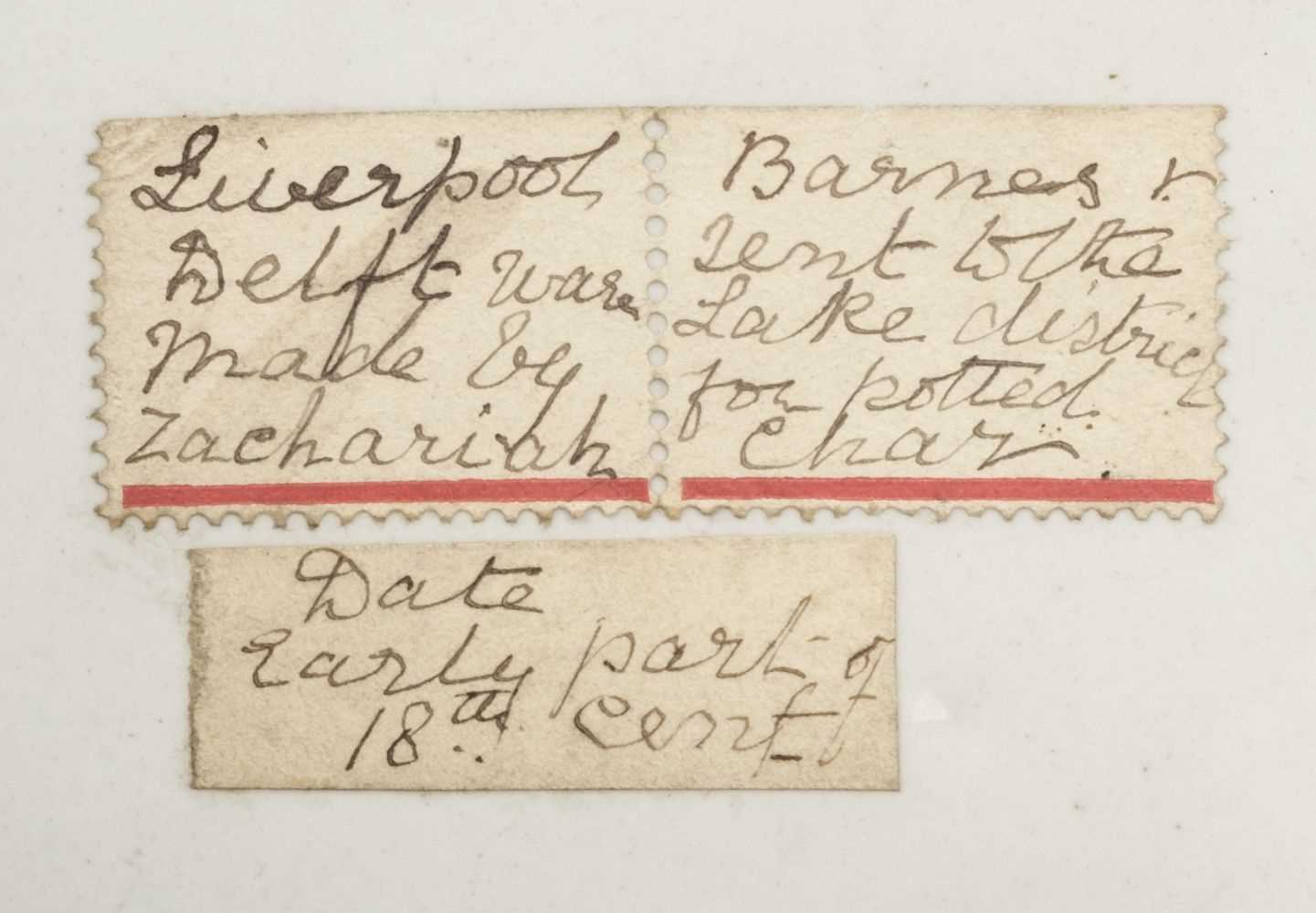 Lot 462 - Liverpool Delft. An 18th-century char-pot by