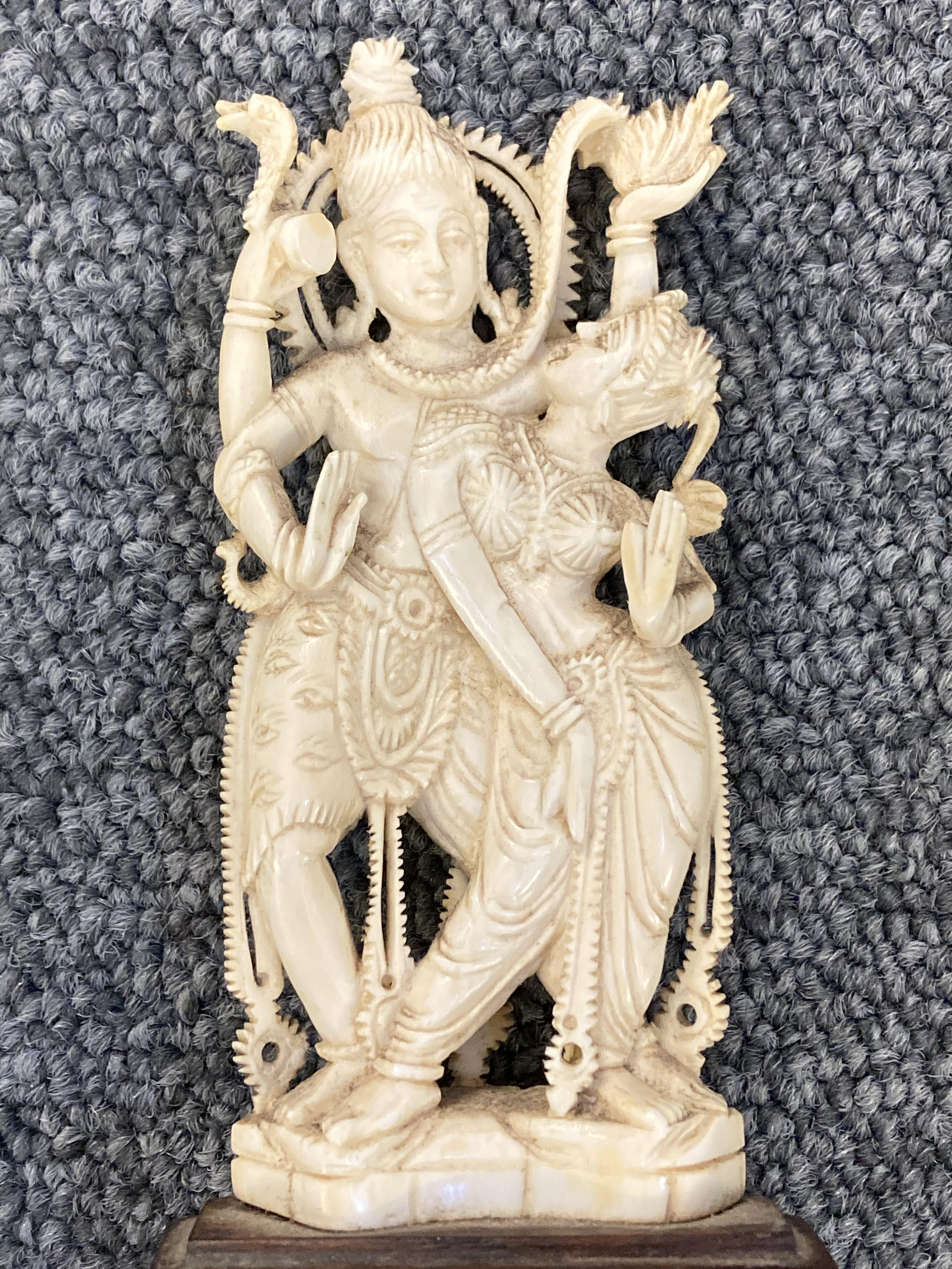 Lot 479 - Indian Carving. A fine 19th century Indian