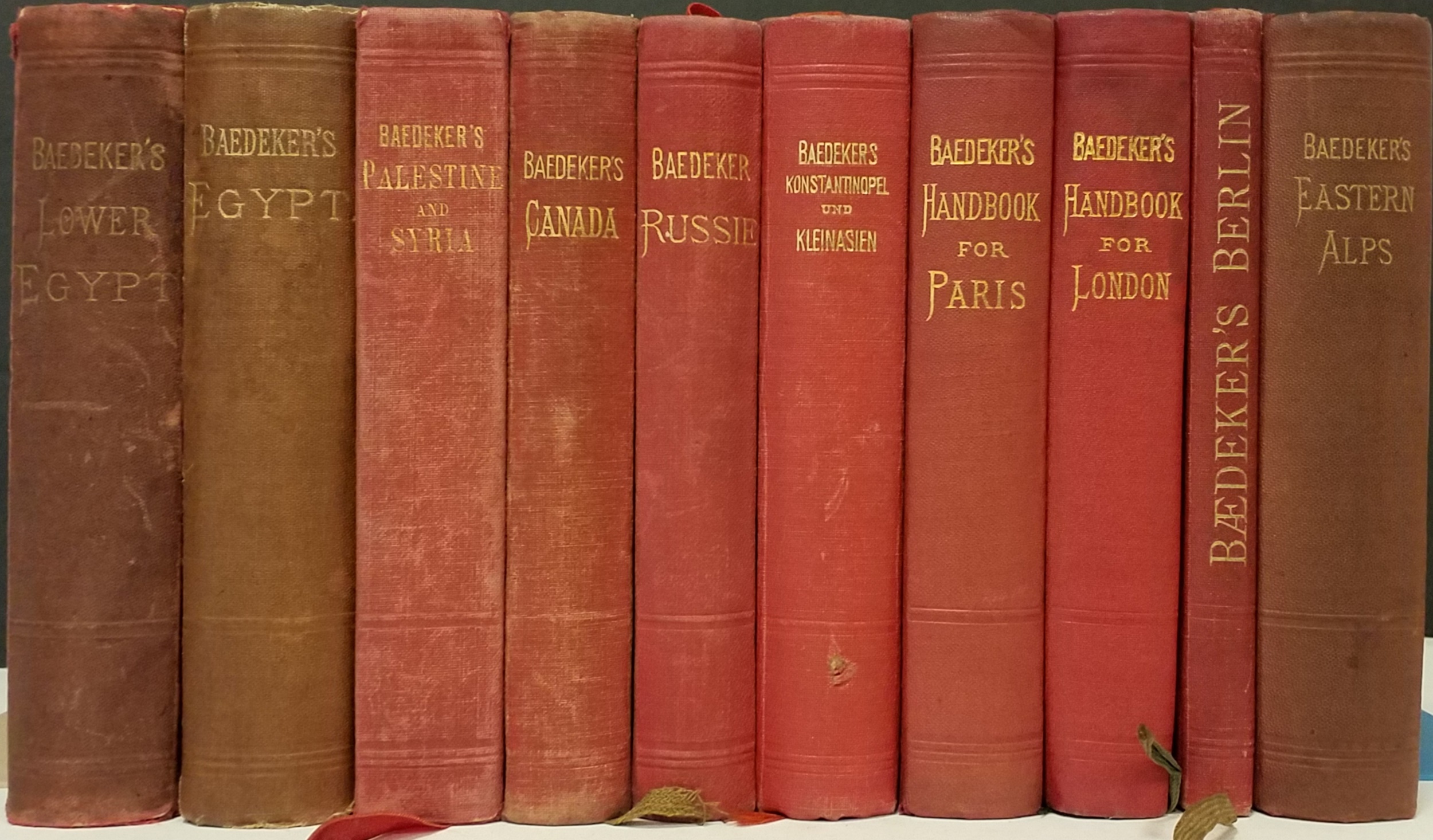 Lot 2 - Baedeker (Karl.). Handbook For Travellers, 27
