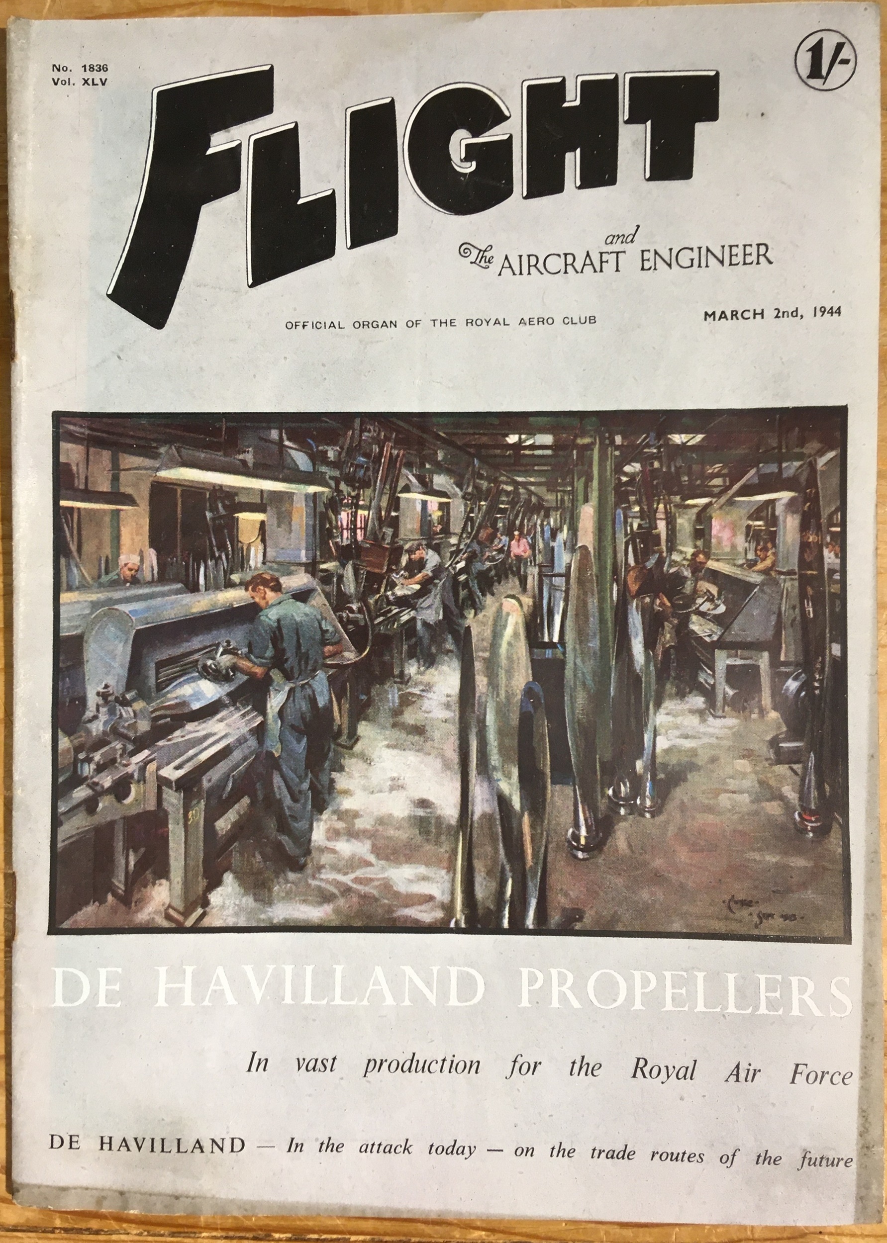 Lot 307 - Flight magazine. Flight and Aircraft