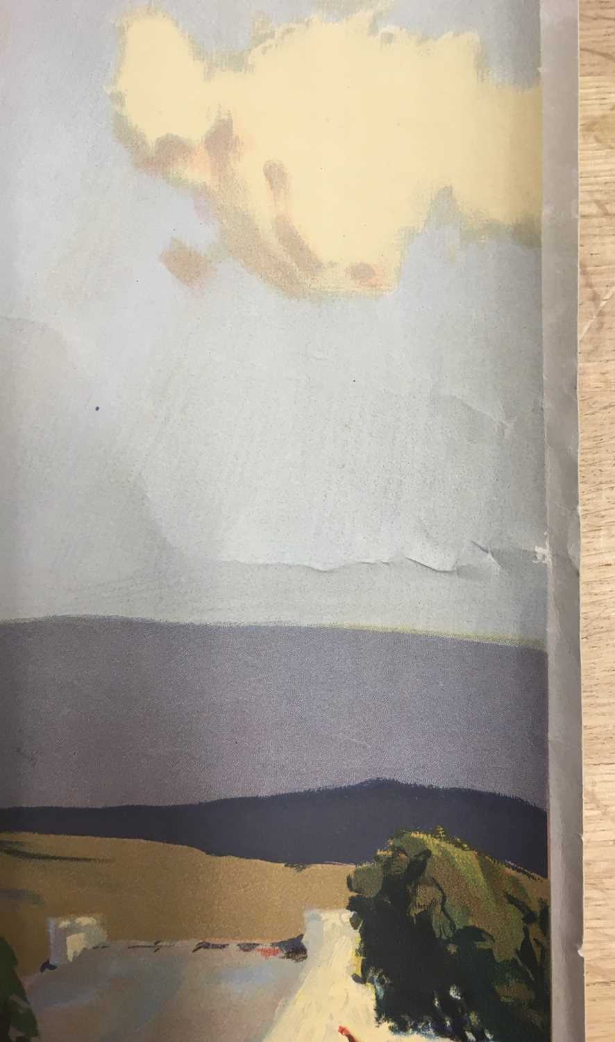 Lot 167 - Linen Industry Advertising Poster. Northern