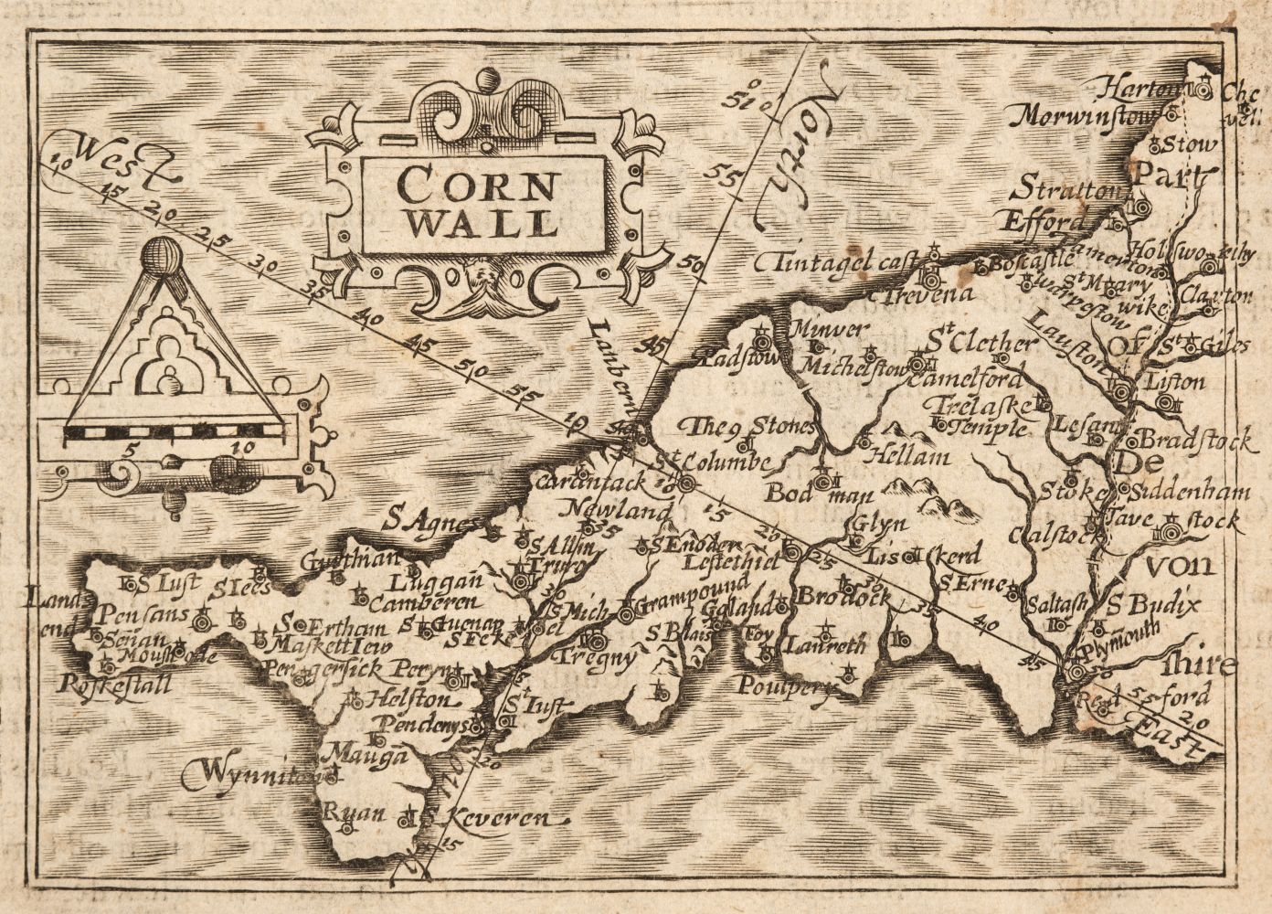 Lot 429 - Cornwall. Bill (John), Cornwall, 1626