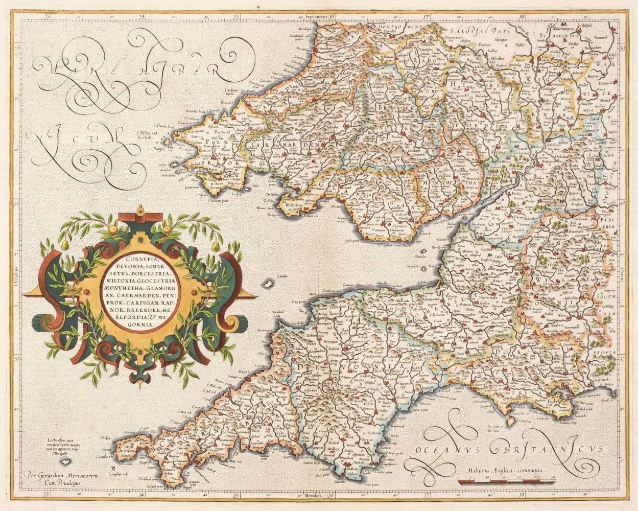 Lot 164 - South West England. Mercator (Gerard),