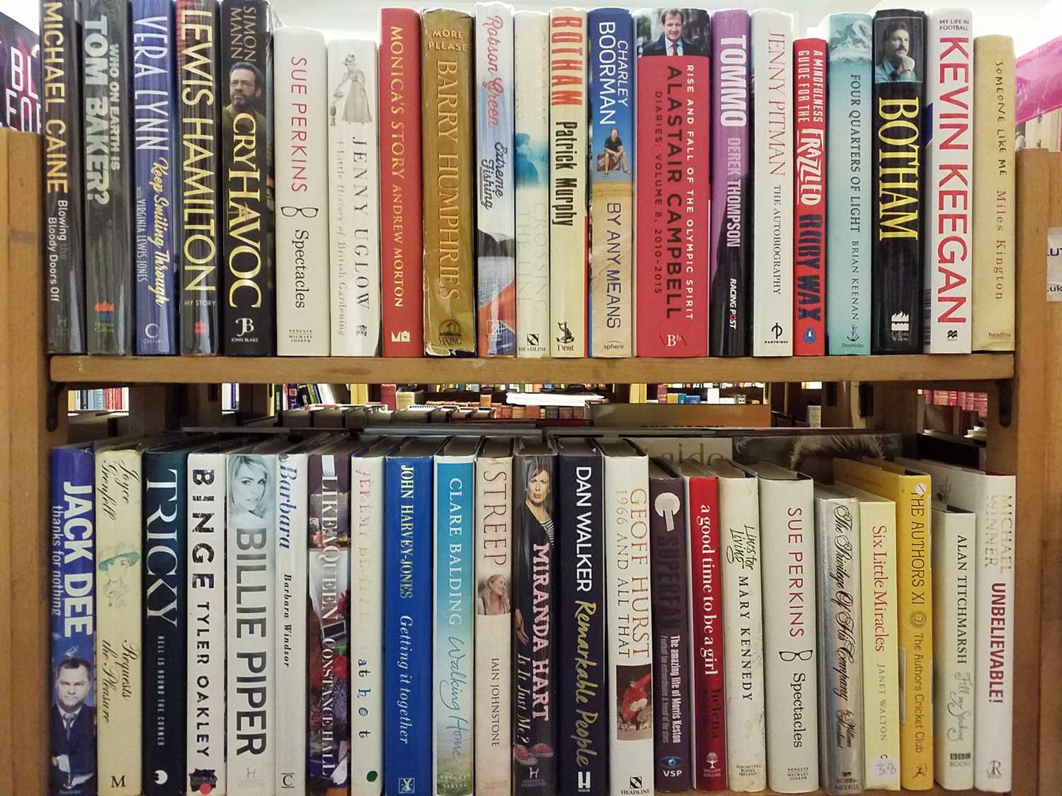 Lot 388 - Biography. A collection of modern signed