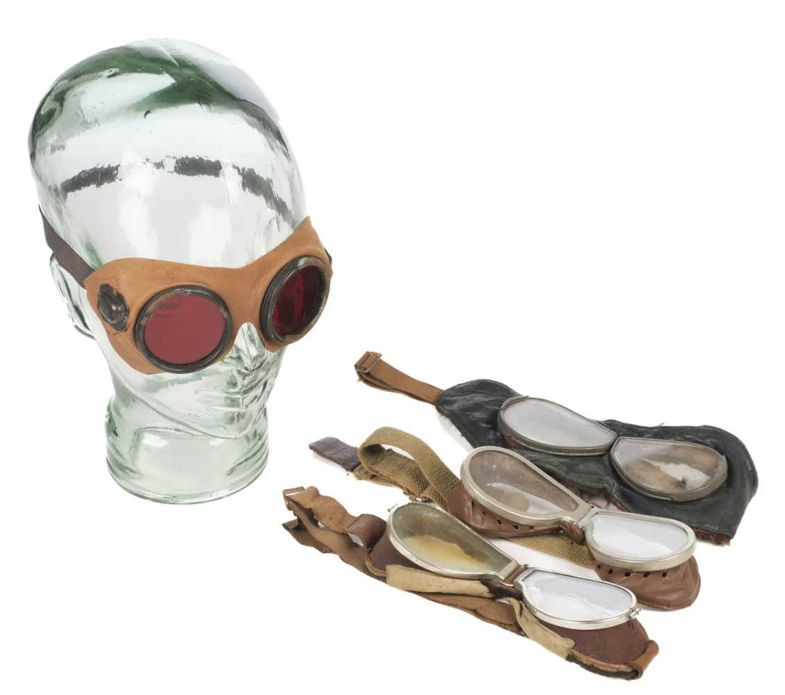 Lot 229 - Flying Goggles. A pair of pre WWII Mk II