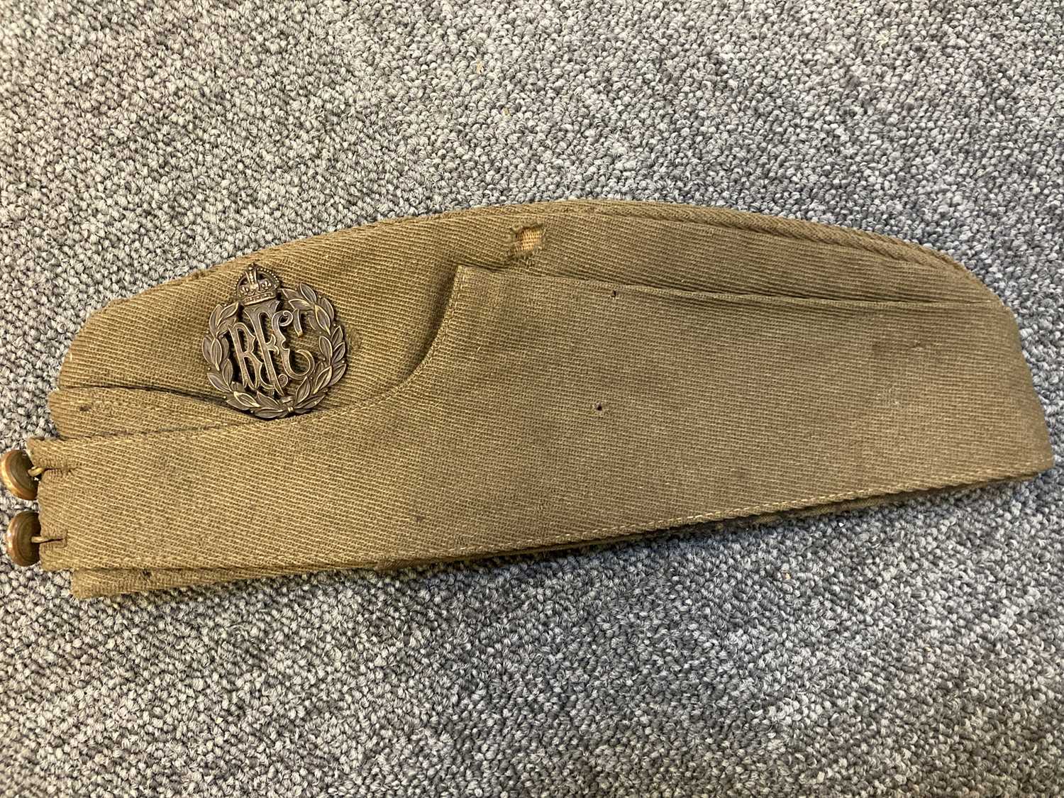 Lot 145 - Royal Flying Corps. WWI RFC side caps