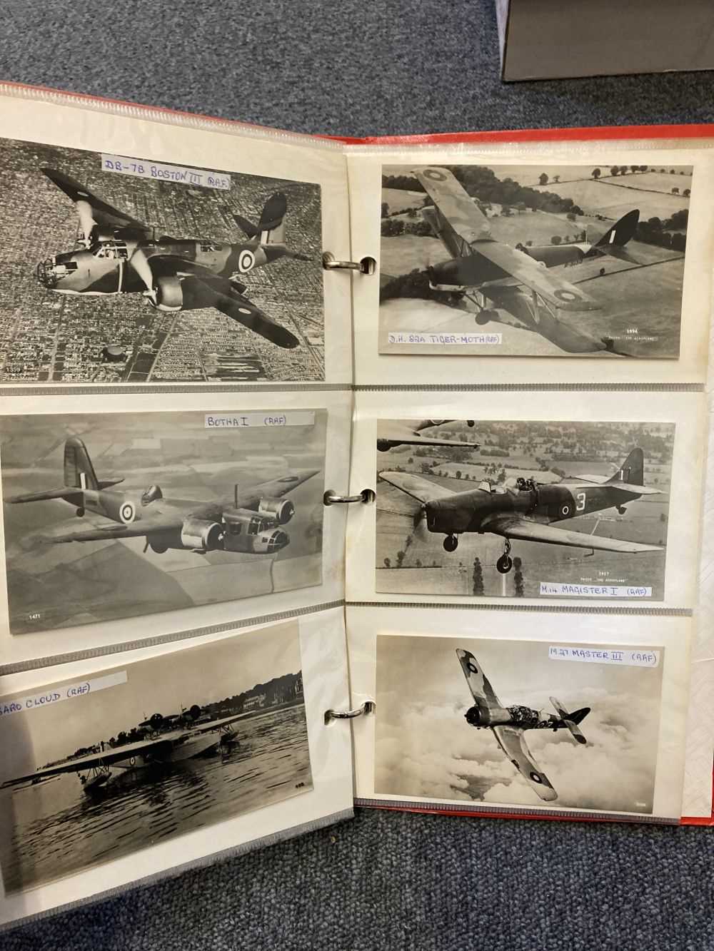Lot 42 - Aviation Postcards. A well-presented