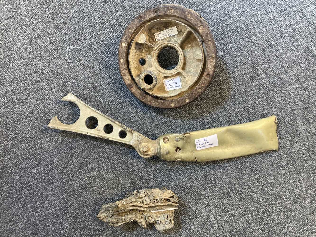 Lot 93 - Spitfire Relic. A Spitfire relic believed