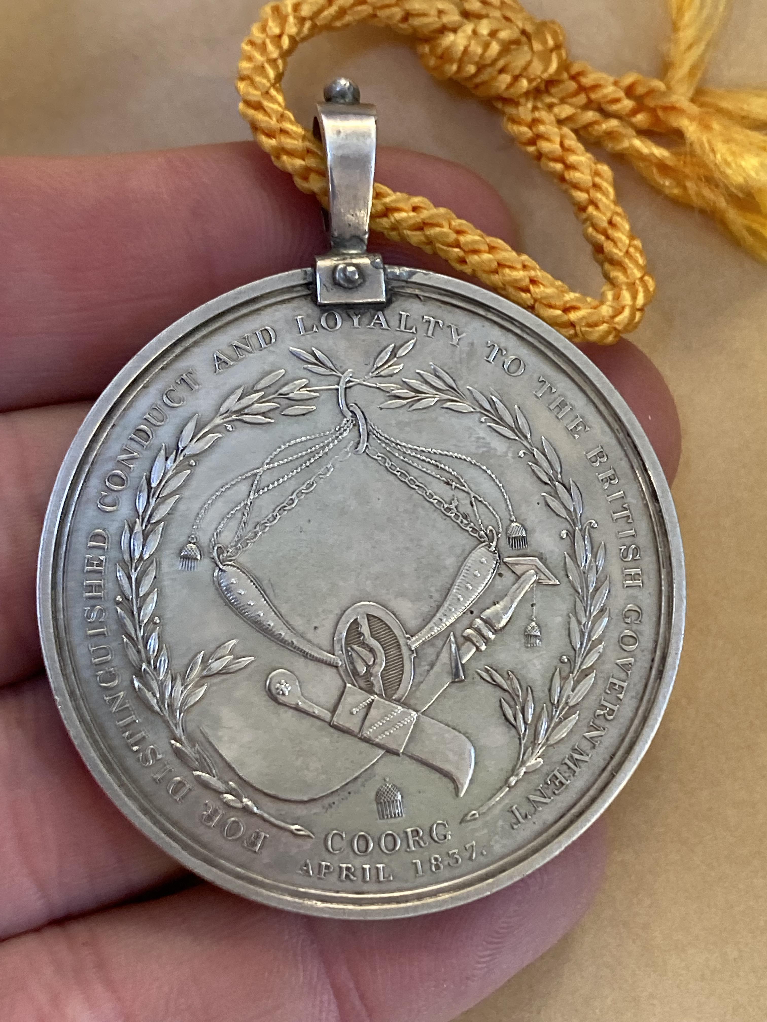 Lot 375 - Honourable East India Company Medal for the