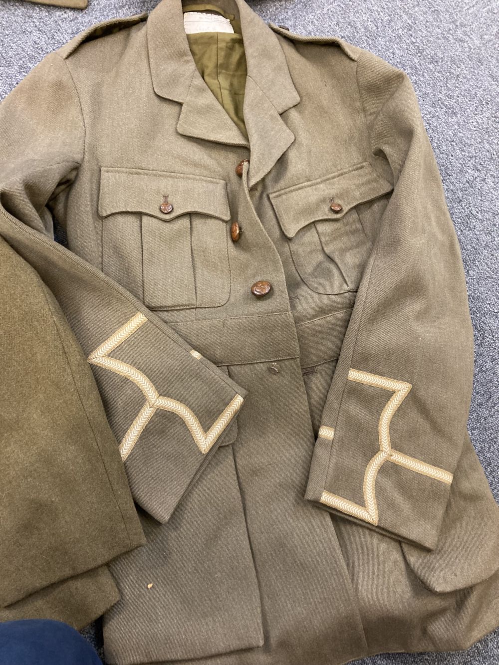 Lot 320 - Tunics. WWII Officers tunics
