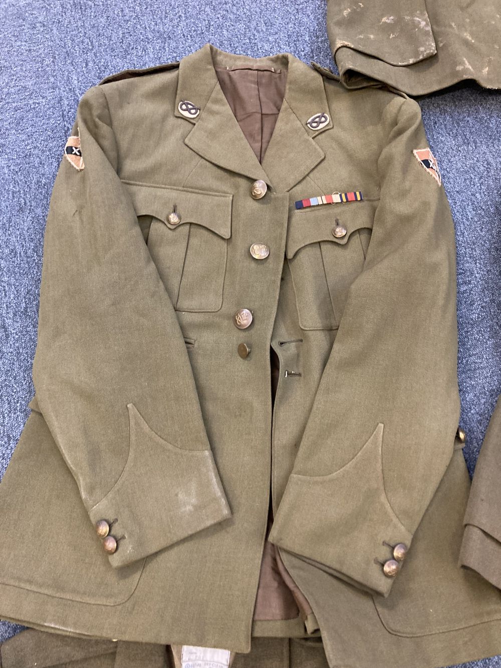 Lot 320 - Tunics. WWII Officers tunics