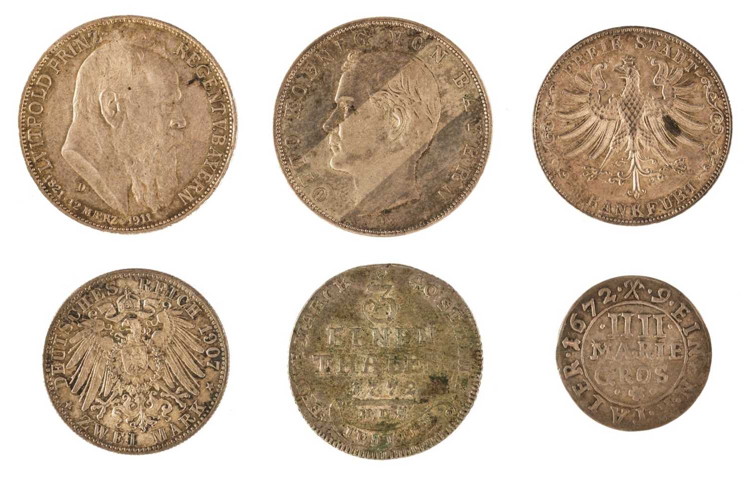 Lot 456 - German States. Simon Heinrich (1666-97). 4