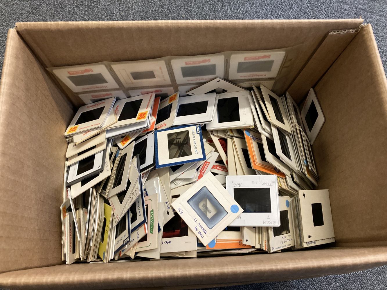 Lot 20 - Colour Slides. A collection of slides of both