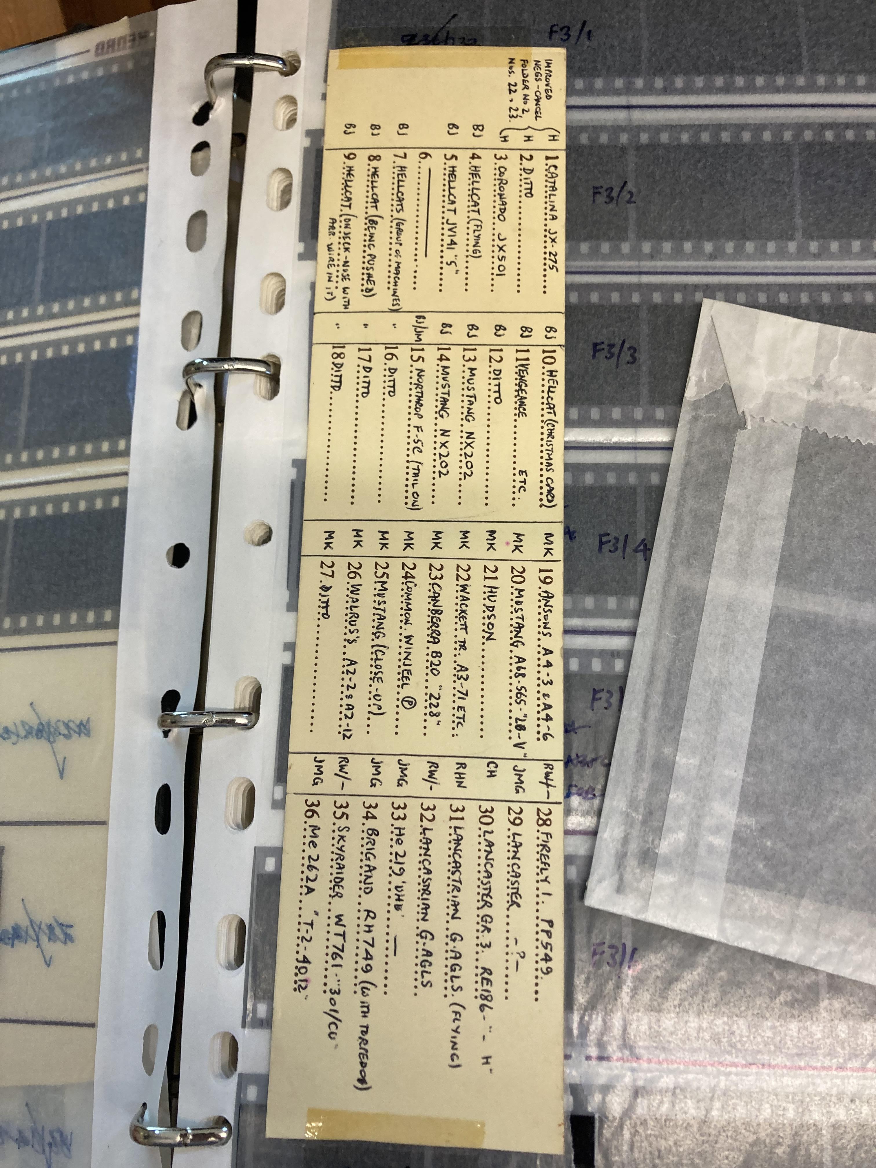 Lot 13 - Black and White 35mm Negatives. A collection