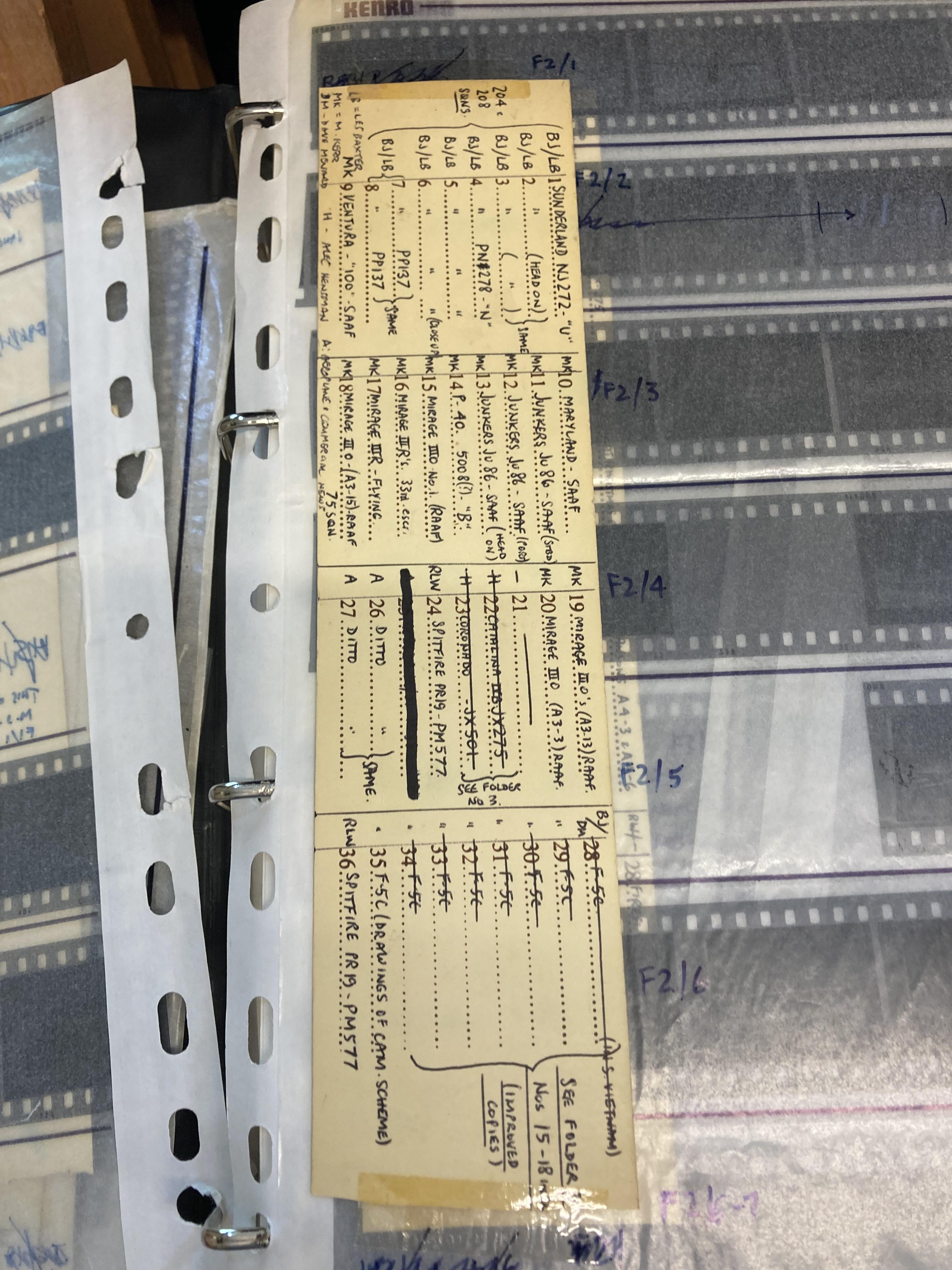 Lot 13 - Black and White 35mm Negatives. A collection