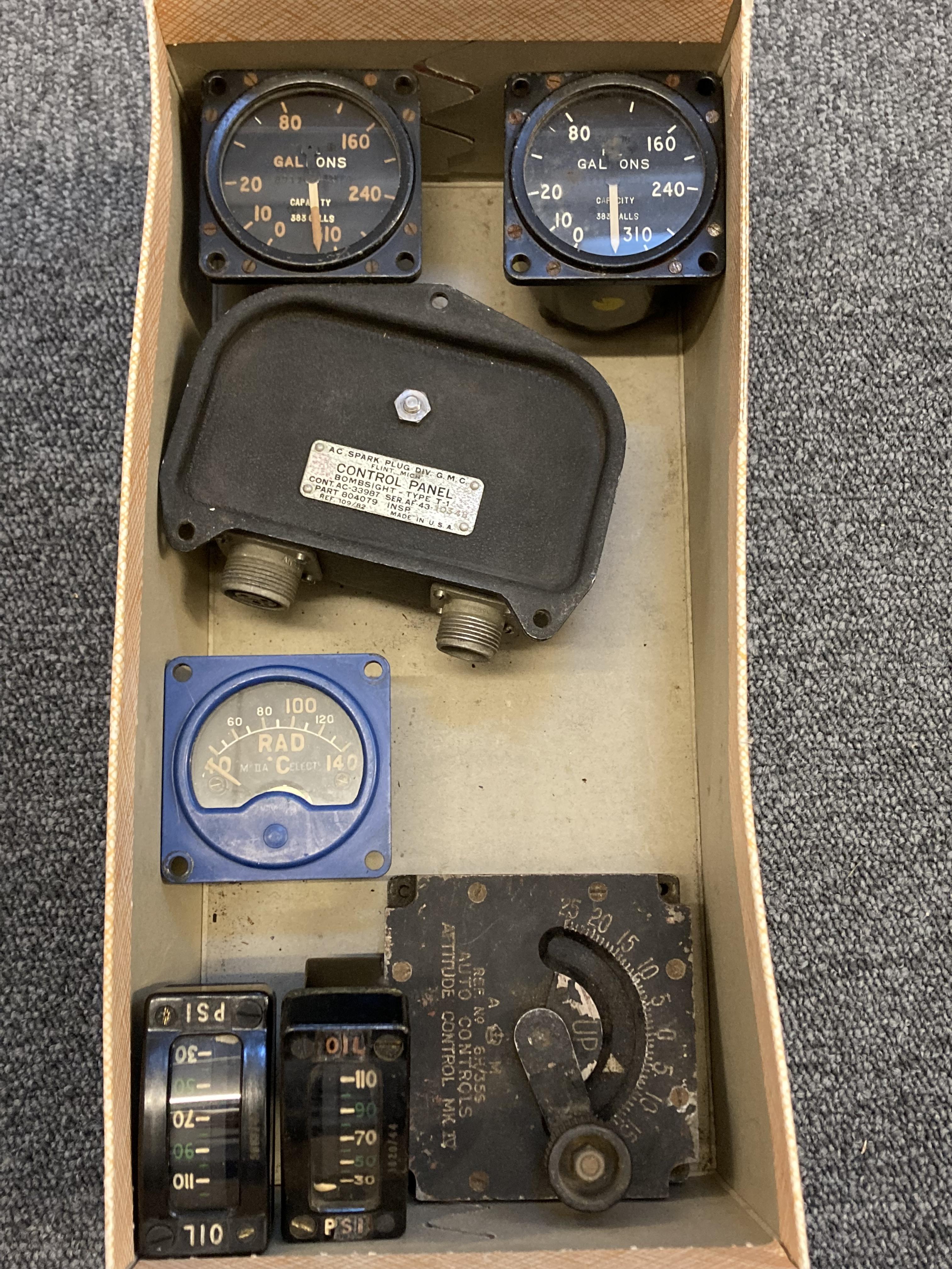 Lot 234 - RAF Instruments. A collection of WWII
