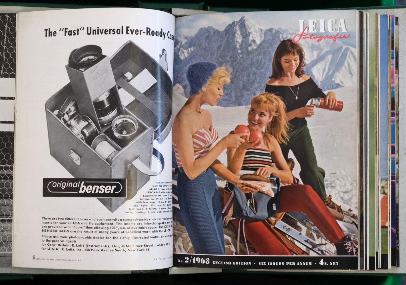 Lot 193 - Leica Magazines. Collection of Leica