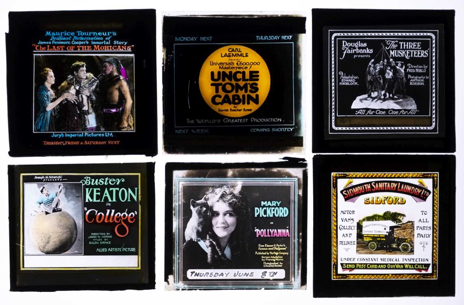 Lot 210 - Magic Lantern Slides. A group of 52 mostly