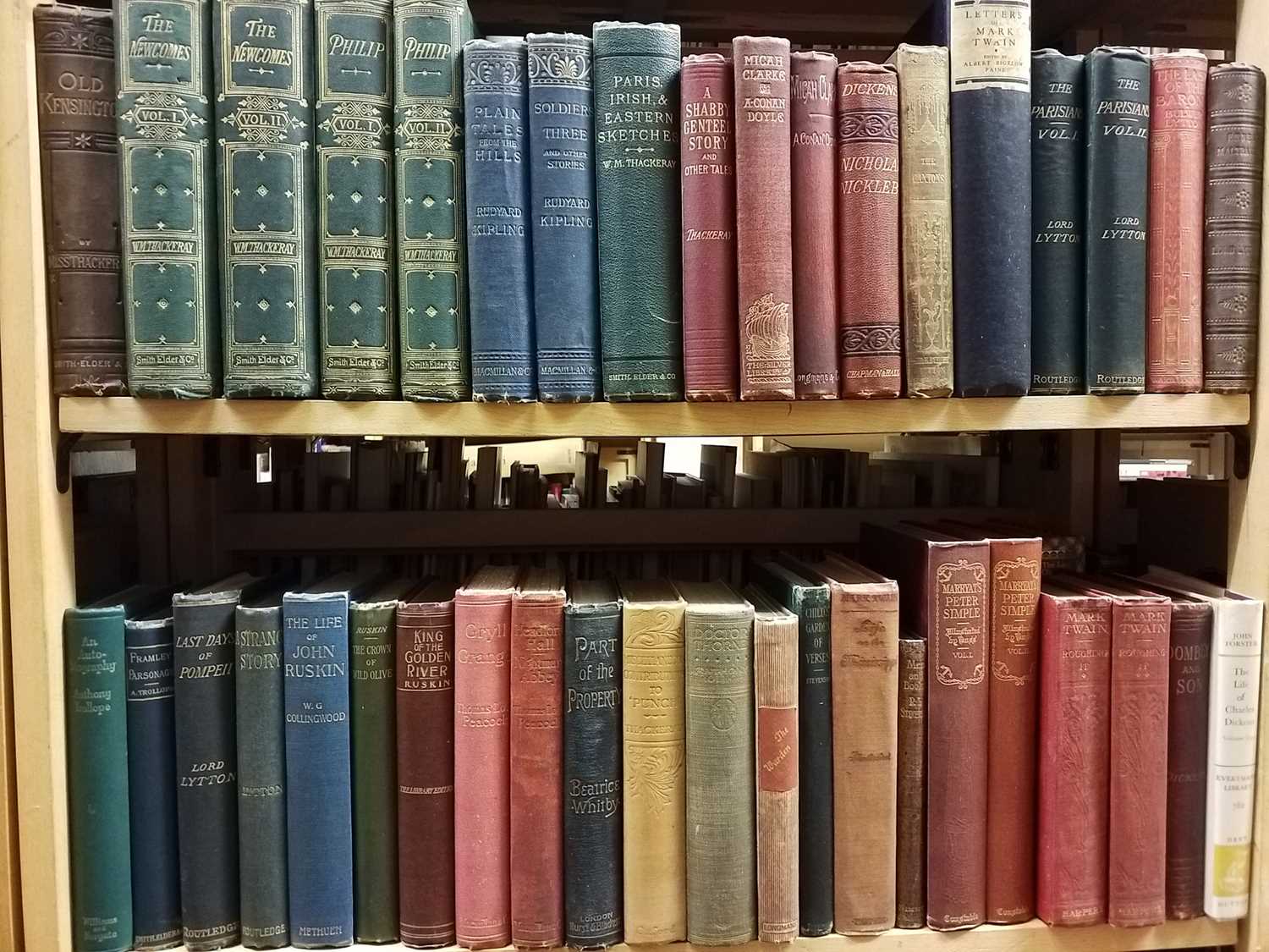 Lot 409 - Victorian Literature. A large collection of