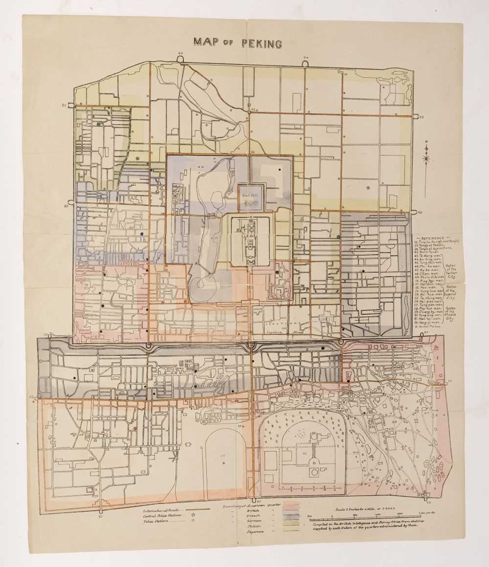Lot 87 - China. Map of Peking, Compiled in the British