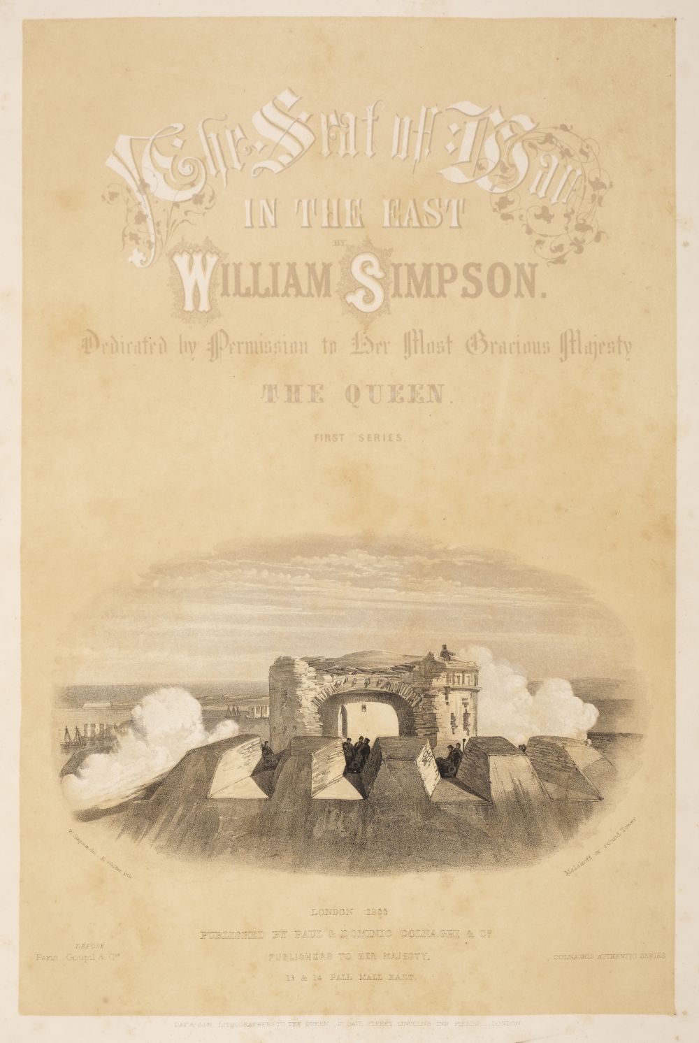 Lot 23 - Simpson (William). The Seat of War in the