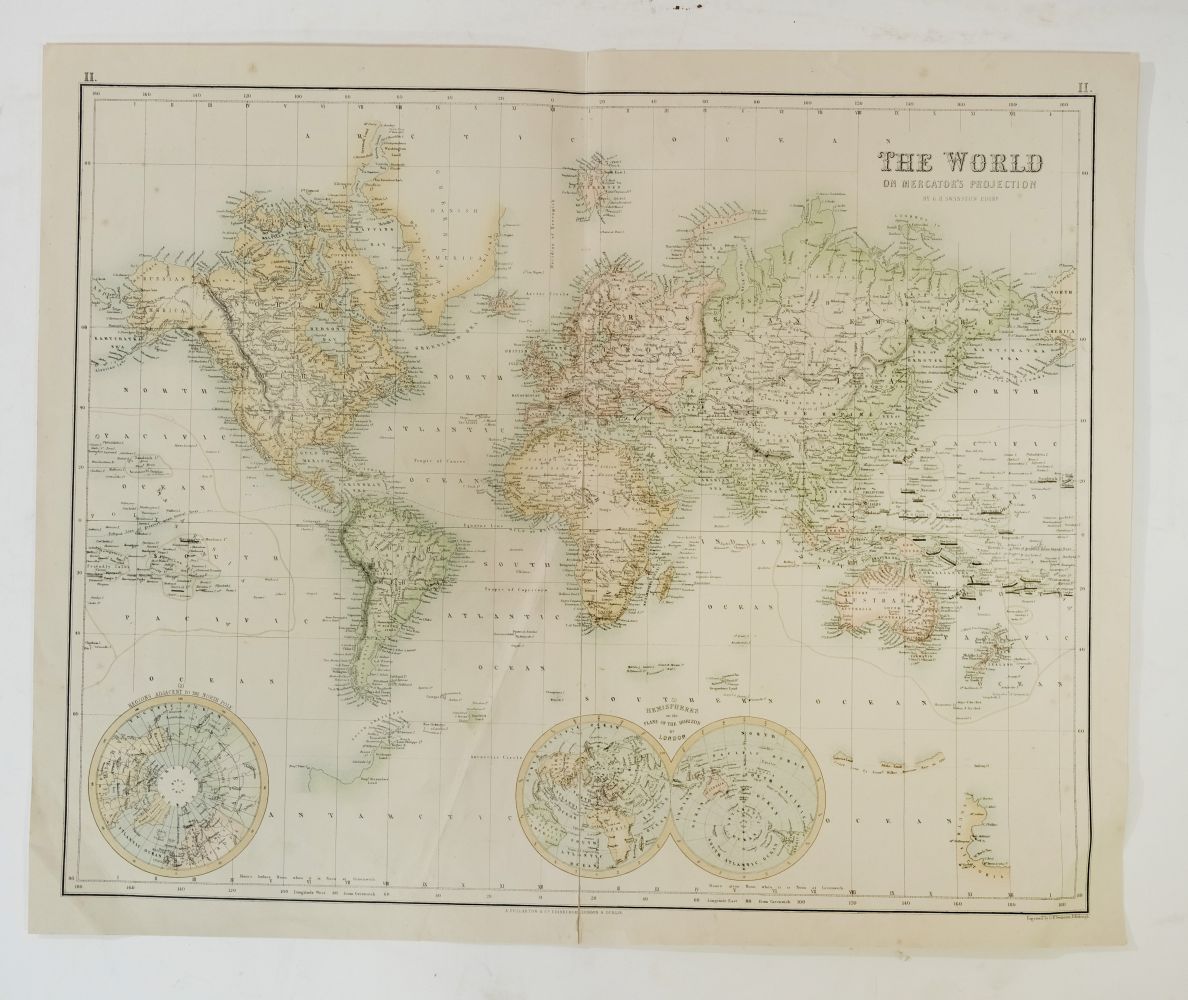 Lot 153 - Maps. A collection of approximately 80 maps,