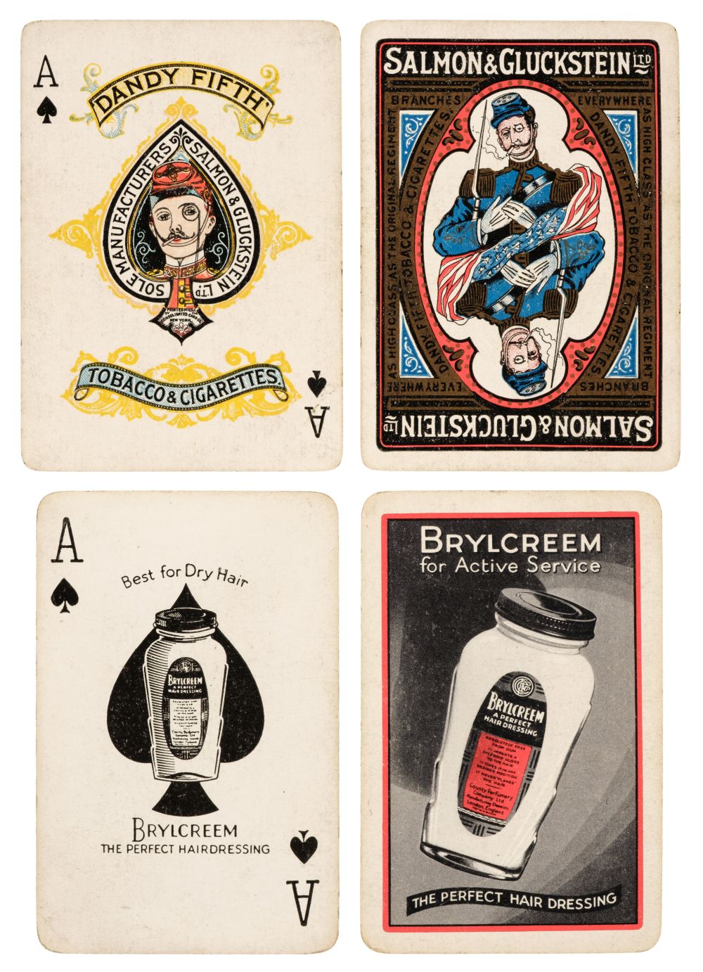 Lot 339 - Advertising playing cards. A collection of