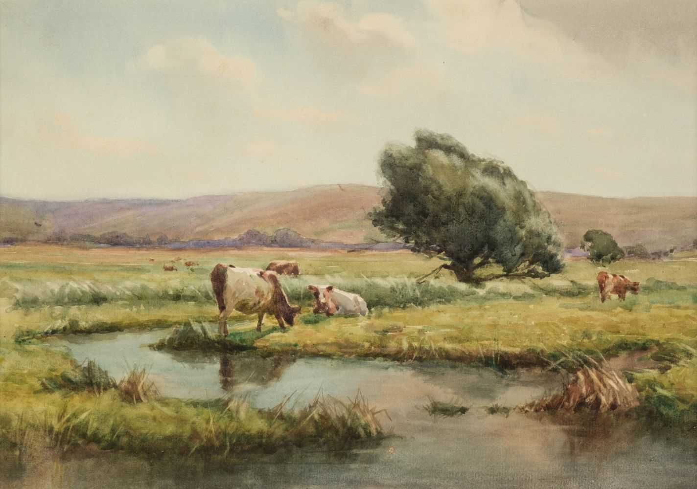 Lot 419 - Linton (William, Evans 1878-1956). Cows