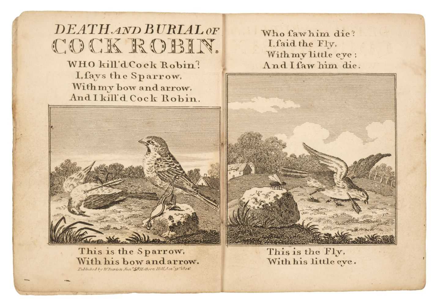 Lot 480 - Darton (William, publisher). Death and