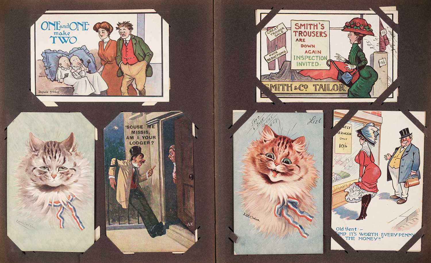 Lot 112 - Postcards. A collection of approximately 900