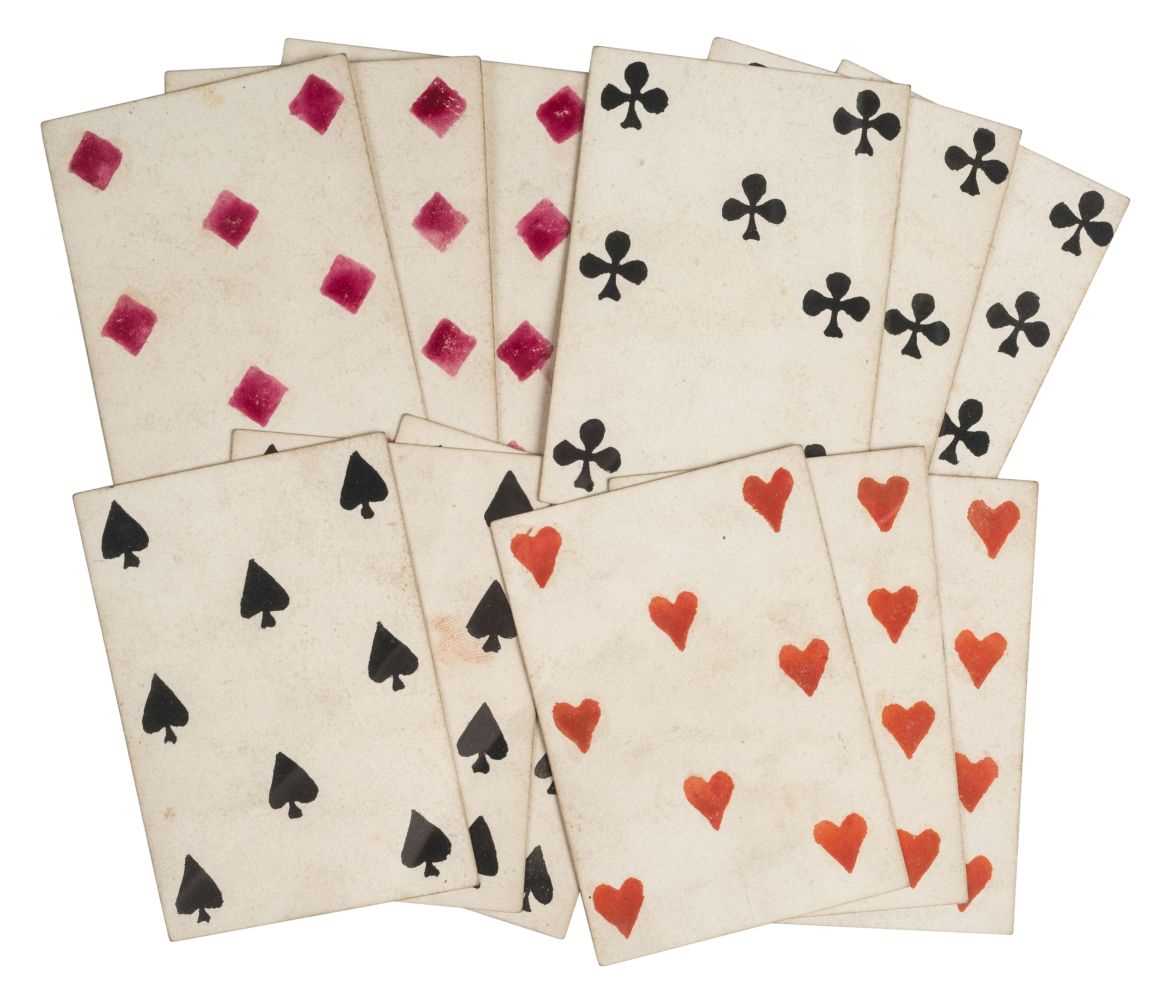 Lot 553 - Prisoner of War. A complete deck of playing