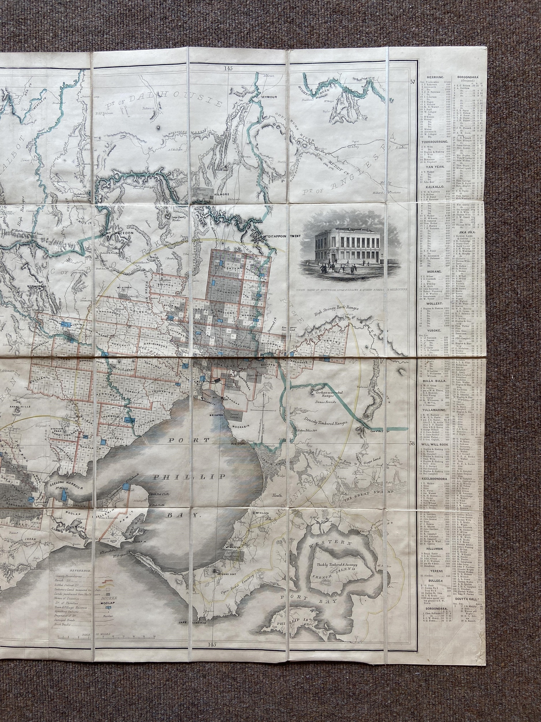 Lot 69 - Australia. Ham (Thomas), Map of...., the